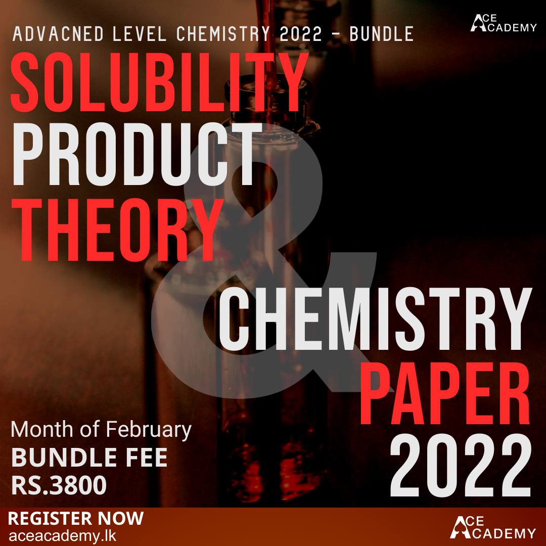2022 Chemistry Theory + Paper Class (Month of March) | Ace Academy
