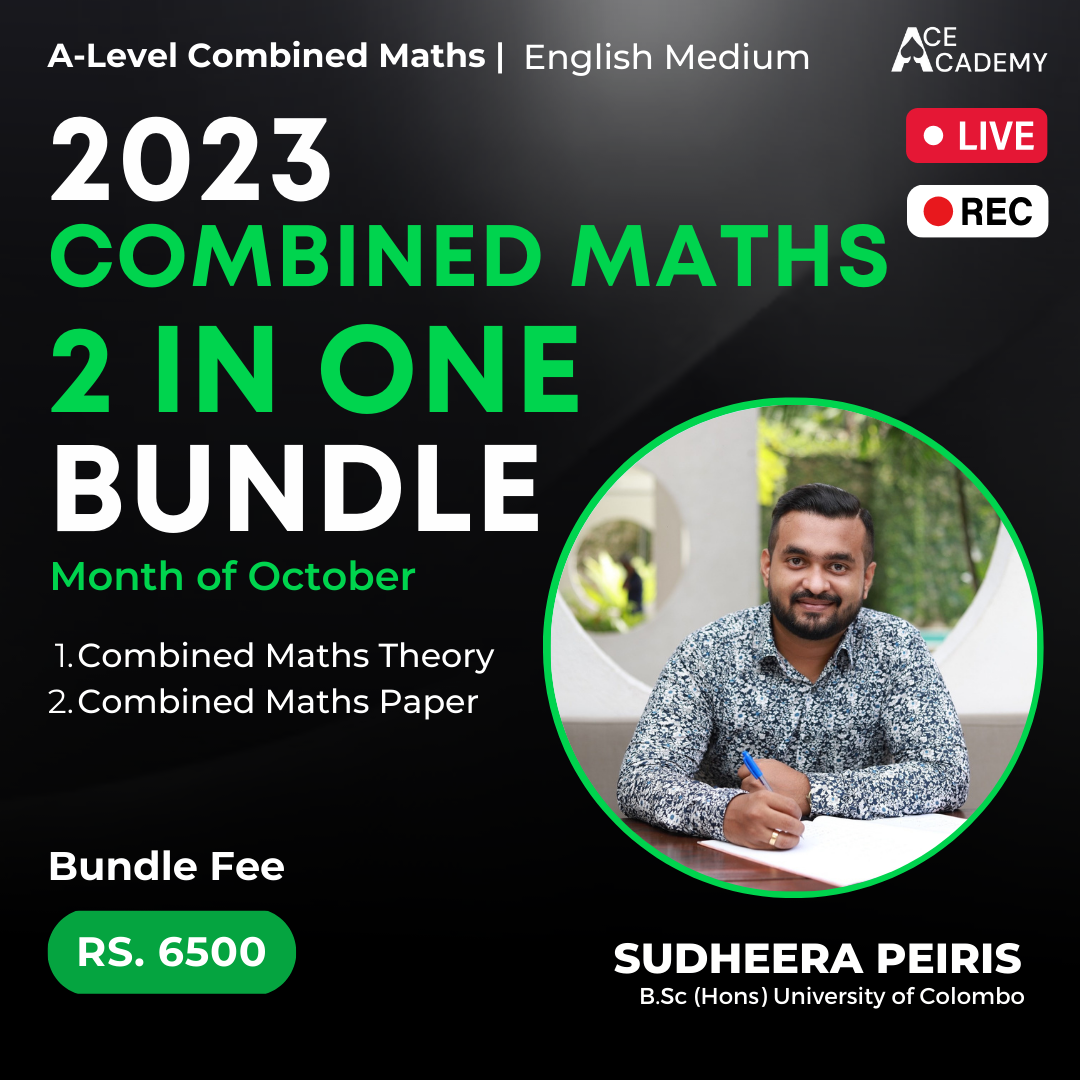 2023 Combined Maths Theory + Paper Bundle (October 2023) | Ace Academy