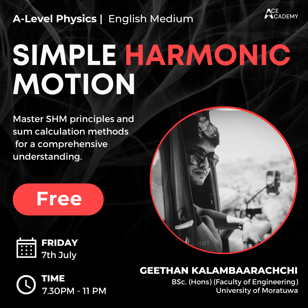 MASTER CLASS on Simple Harmonic Motion (SHM) | Ace Academy