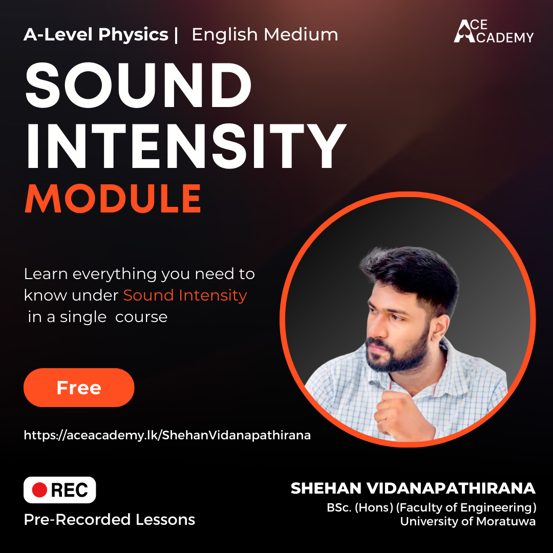 🔴 Sound Intensity and Sound intensity Level | Ace Academy