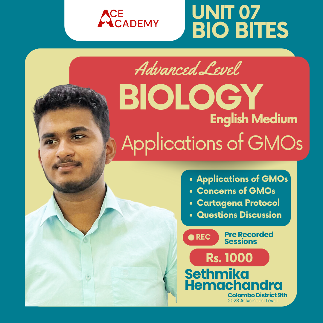 Unit 07 | BIO BITES | Applications of GMOs | Ace Academy