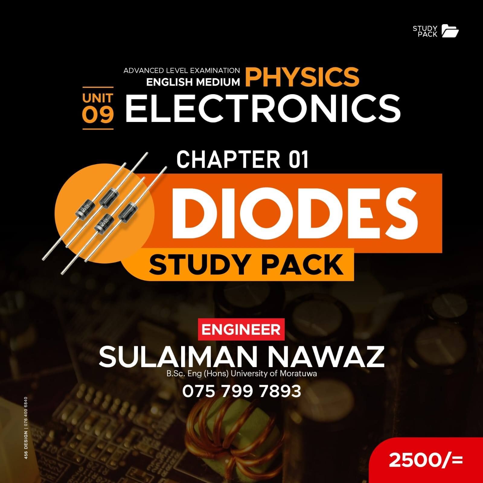 Unit 9 - Electronics - Diodes | Study Pack | Ace Academy