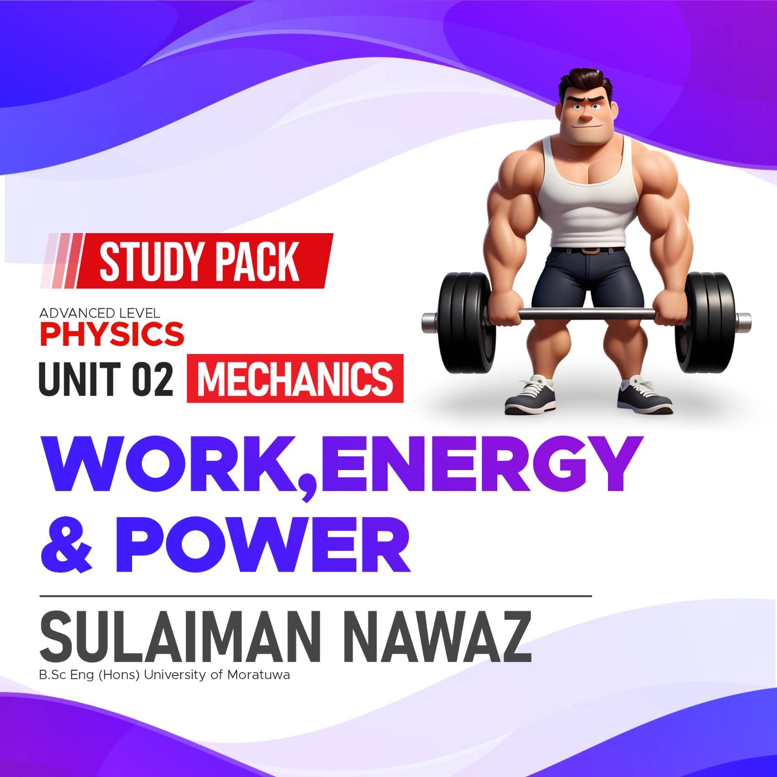 STUDY PACK | UNIT 2 | MECHANICS | WORK | ENERGY | POWER | Ace Academy