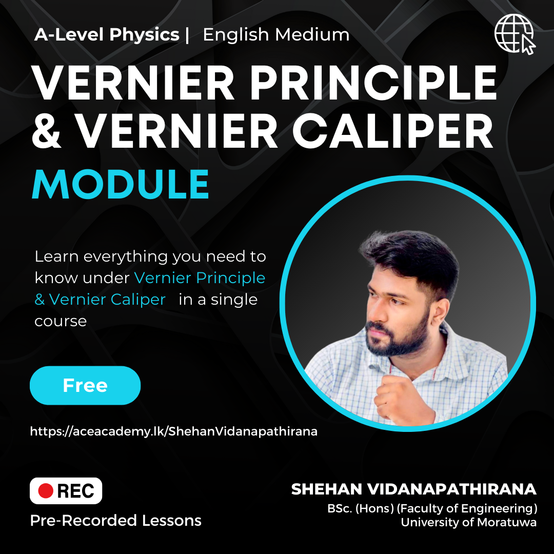 Vernier Principle & Vernier Caliper | Module | Ace Academy